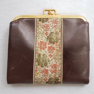 American Vintage | Bags | Antique Princess Gardner Bifold Wallet Floral ...